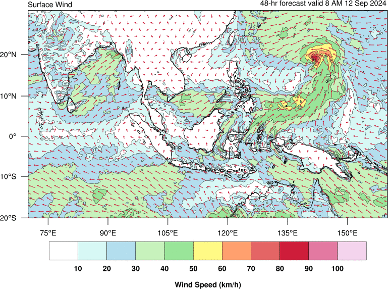 Marine Forecasts | Surface Winds