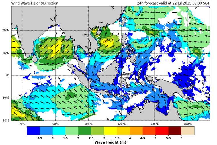 Marine Forecasts | Wind Waves - Weather Information Portal