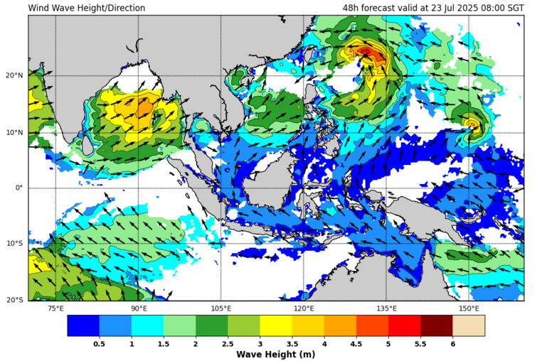 Marine Forecasts | Wind Waves - Weather Information Portal