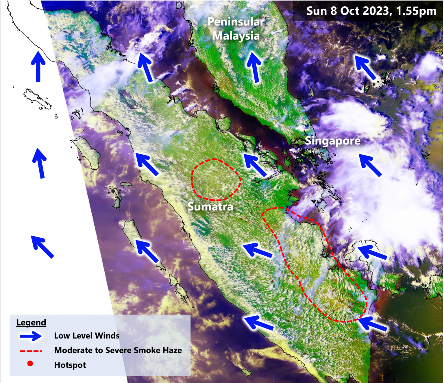 Haze Situation Update (8 October 2023) - Weather Information Portal